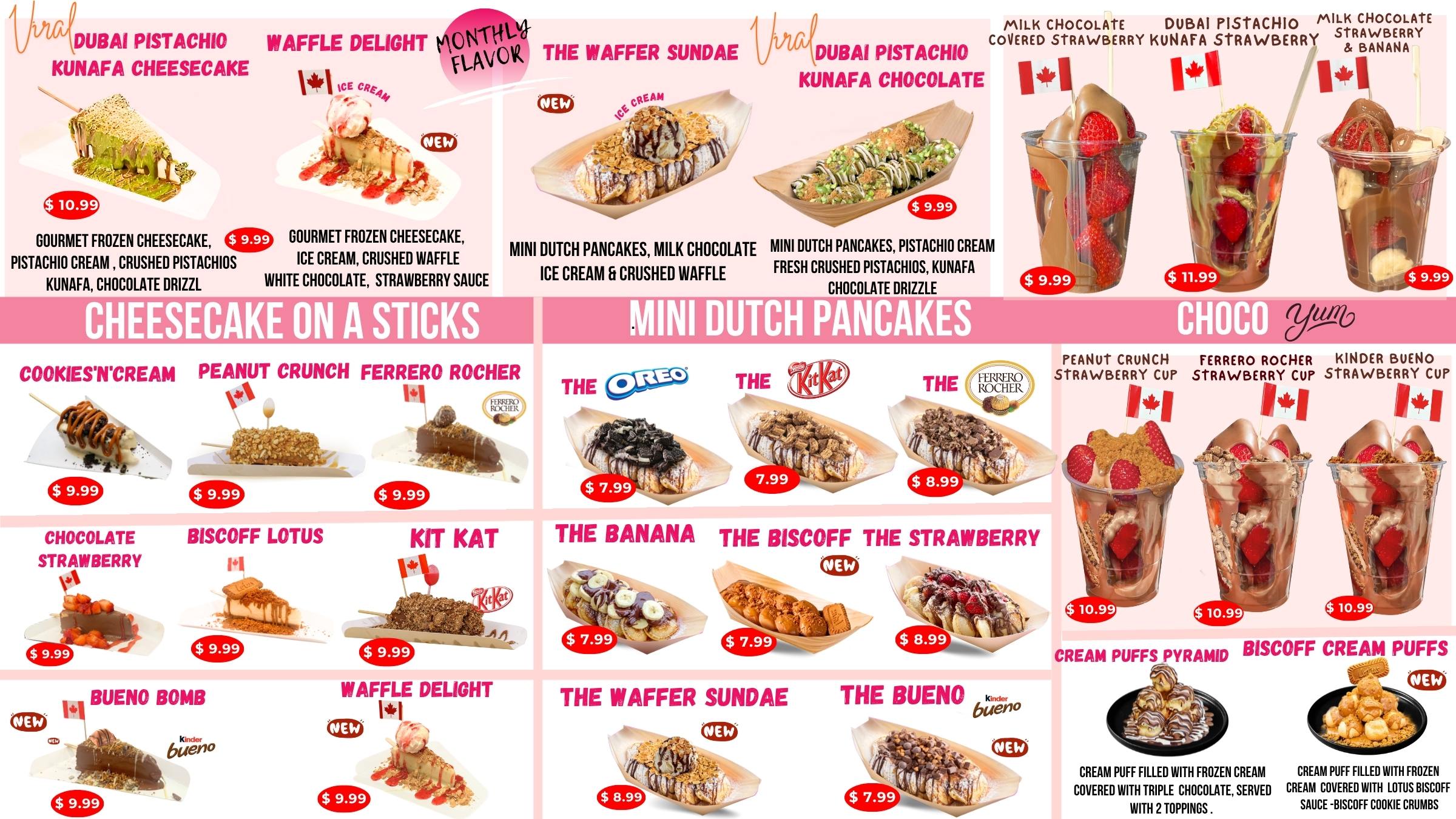 MENU & ORDER | Cheesecake Near Me | Dessert At West Edmonton Mall